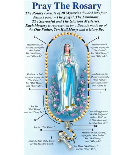 Buy Pray the Rosary Leaflet Online in Australia - Christian Corner