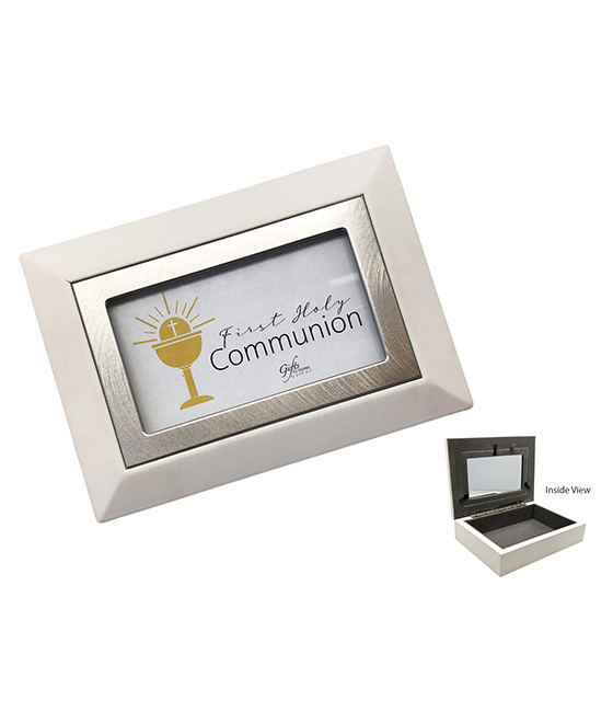 Buy Communion Keepsake Box White Online in Australia - Christian Corner